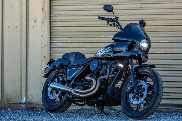 1986 Harley-Davidson Converted Twin Cam FXR - Saddlemen Race