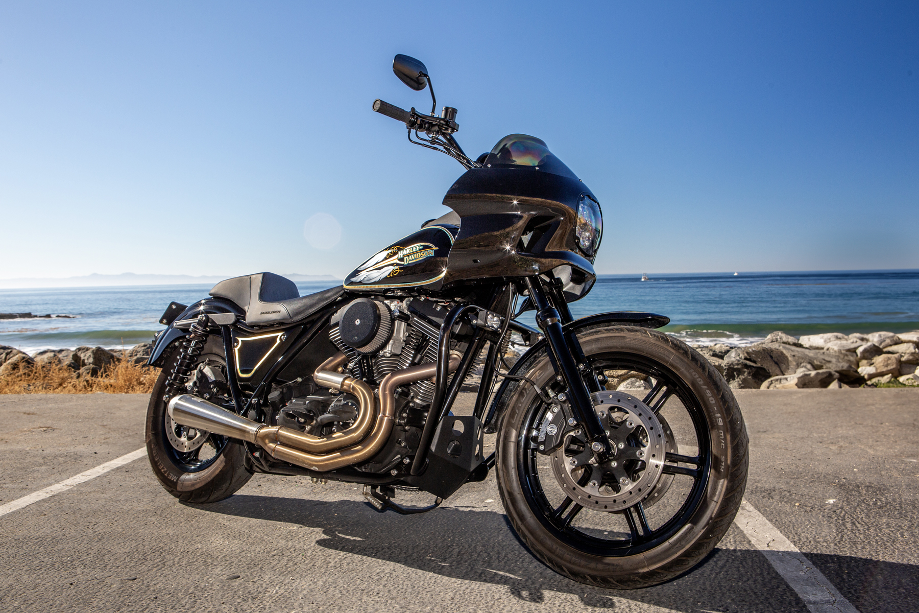 1986 Harley-Davidson Converted Twin Cam FXR - Saddlemen Race